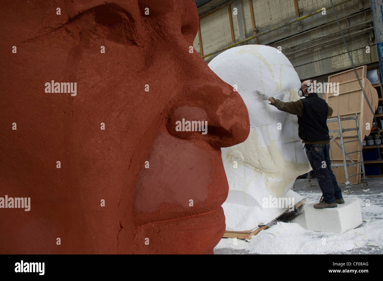 Polystyrene sculpture hi-res stock photography and images - Alamy