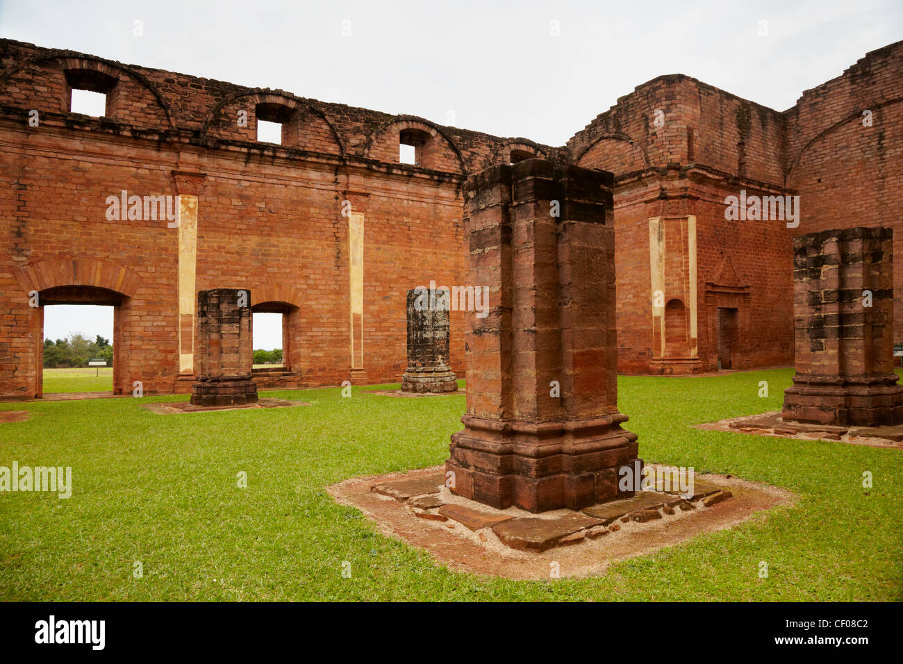 Jesuit Missions of la Santisima Jesus de Tavarangue, Paraguay Stock ...