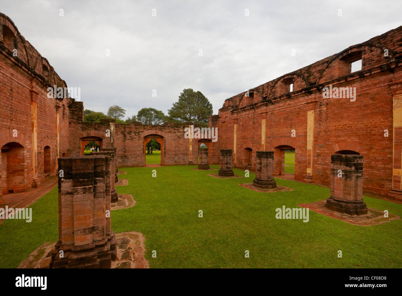 Jesuit Missions of la Santisima Jesus de Tavarangue, Paraguay Stock ...