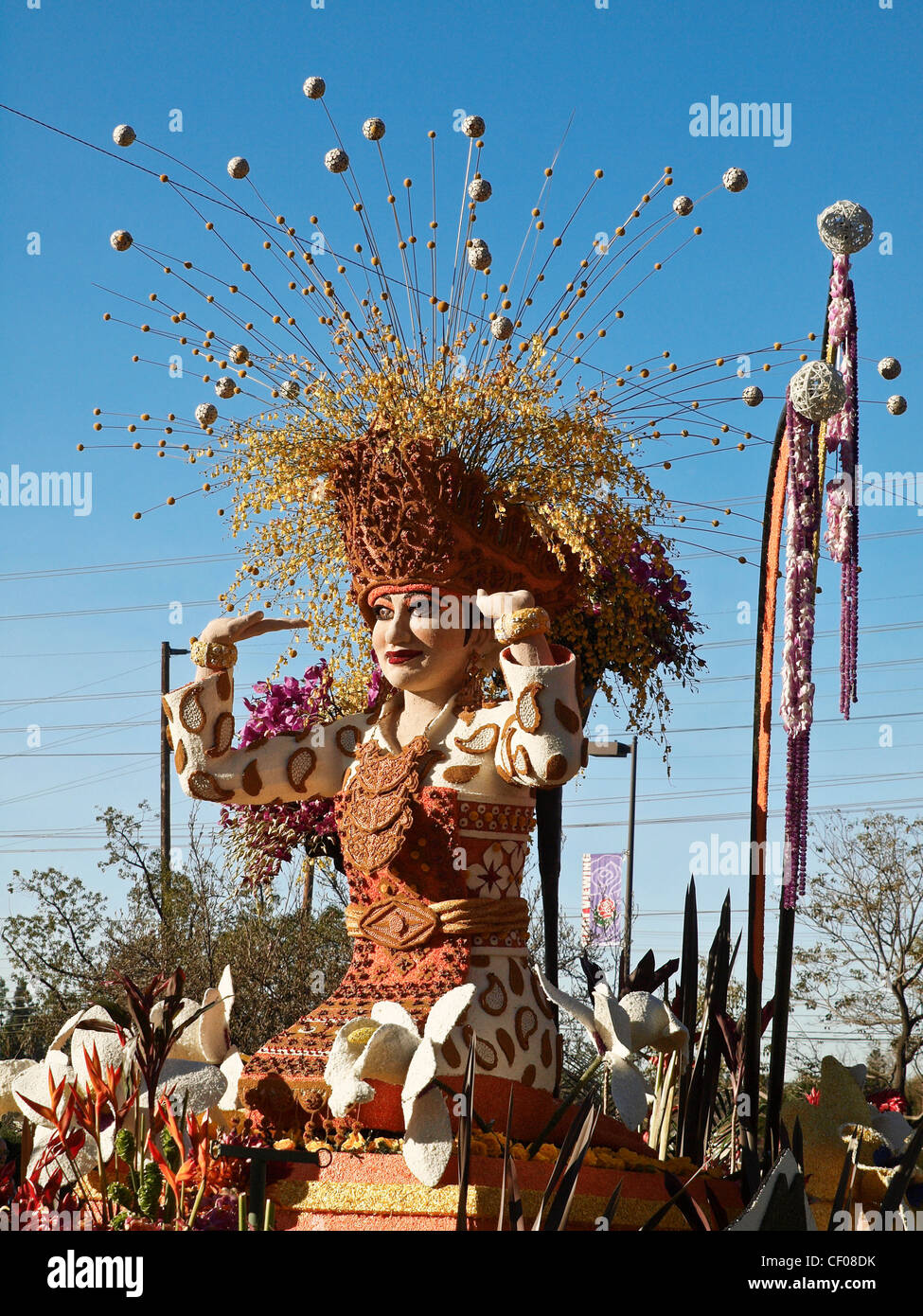 Parade float flowers pageant hi-res stock photography and images - Alamy