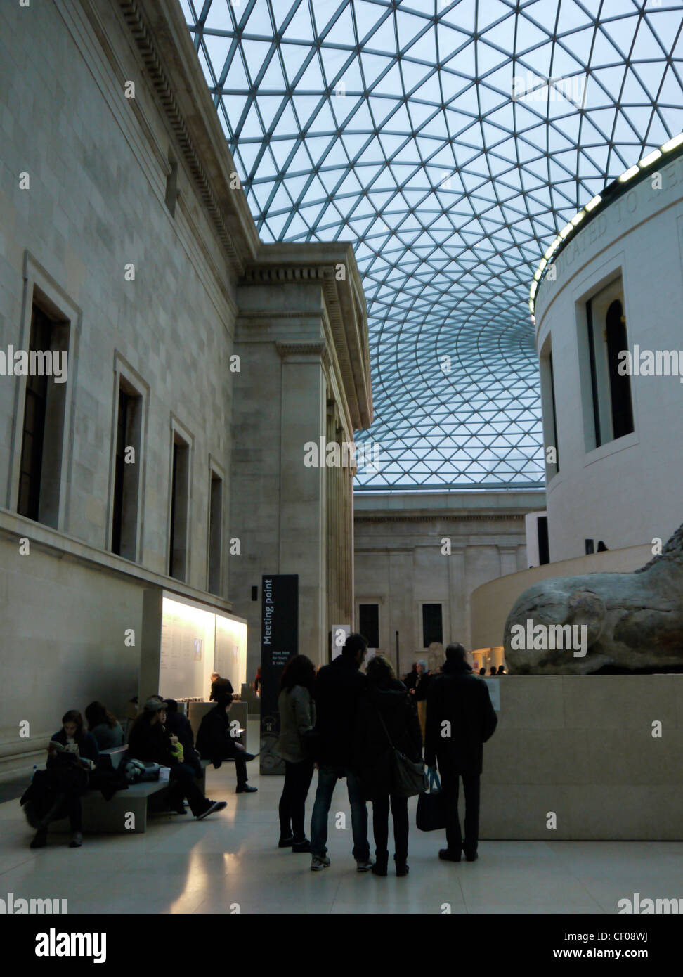 Norman Foster Great Court at the British Museum, London Stock Photo - Alamy