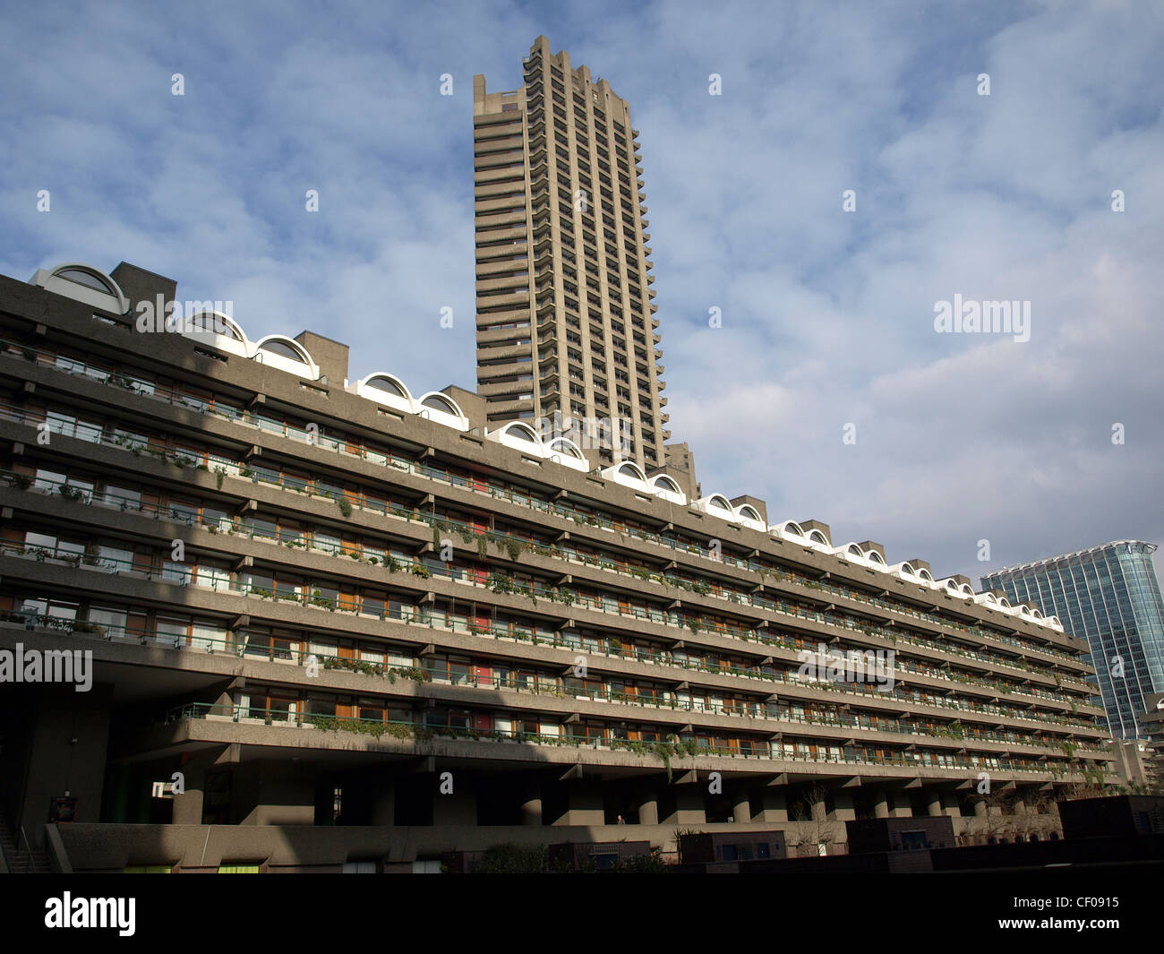The Barbican Centre iconic new brutalist architecture in London ...