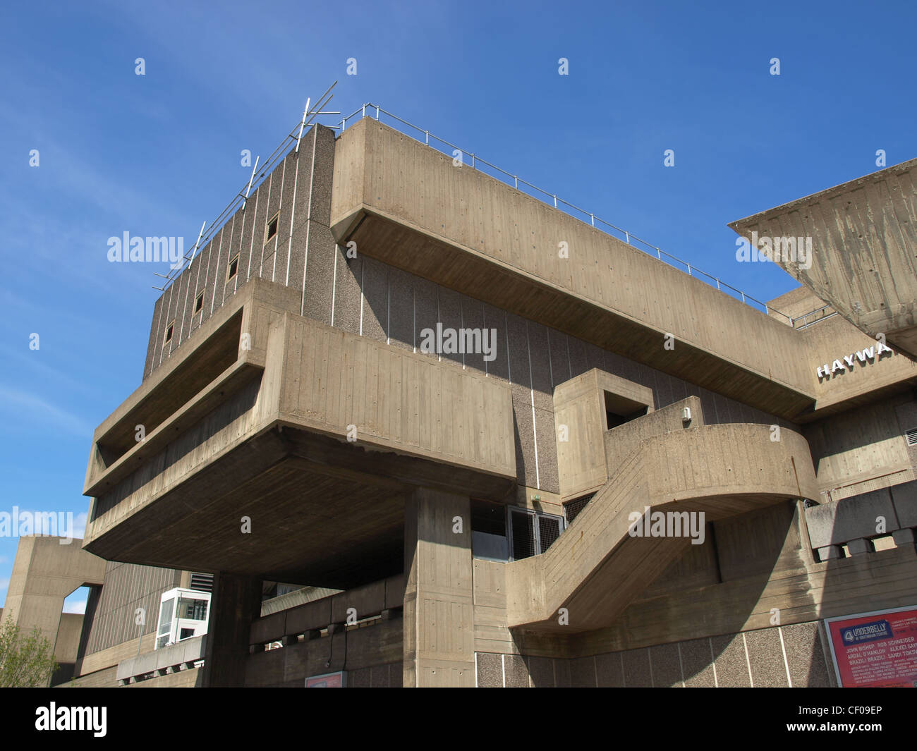 The Hayward Gallery iconic new brutalist architecture in South Bank ...