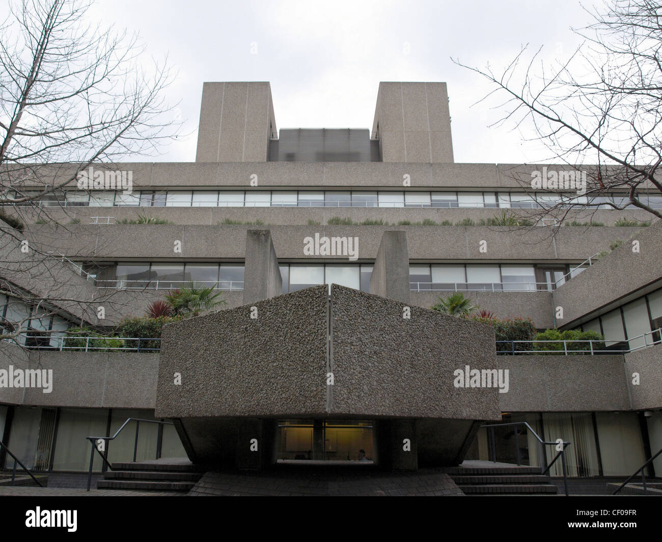 IBM iconic new brutalist architecture in London, England, UK Stock ...