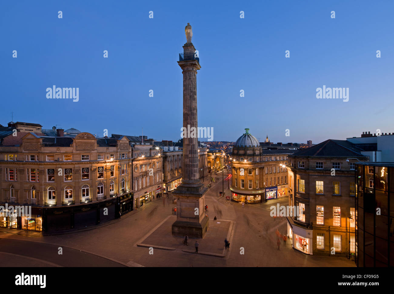 Grey's monument newcastle hi-res stock photography and images - Alamy