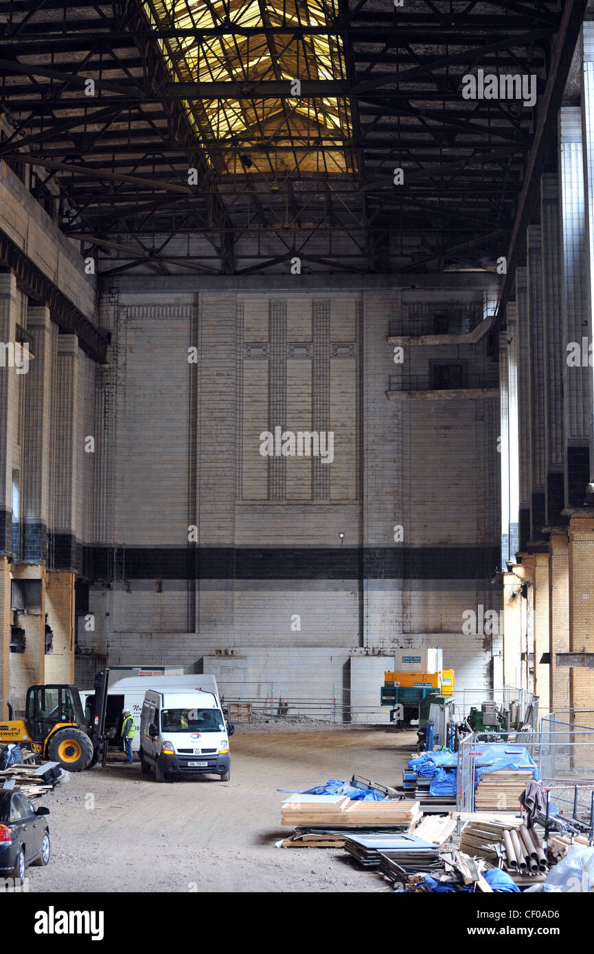 inside view of battersea power station Stock Photo - Alamy