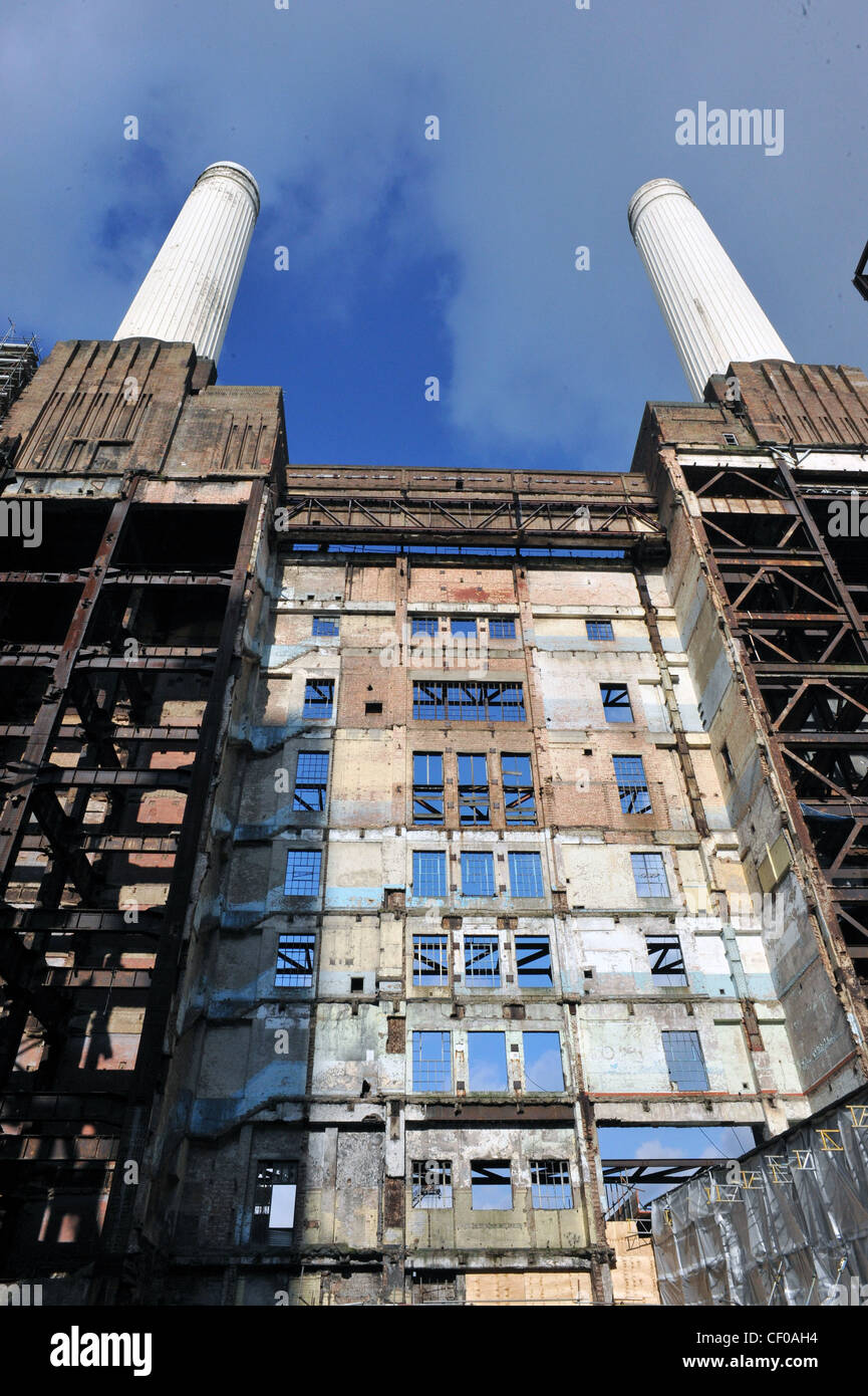 Inside view battersea power station hi-res stock photography and images ...
