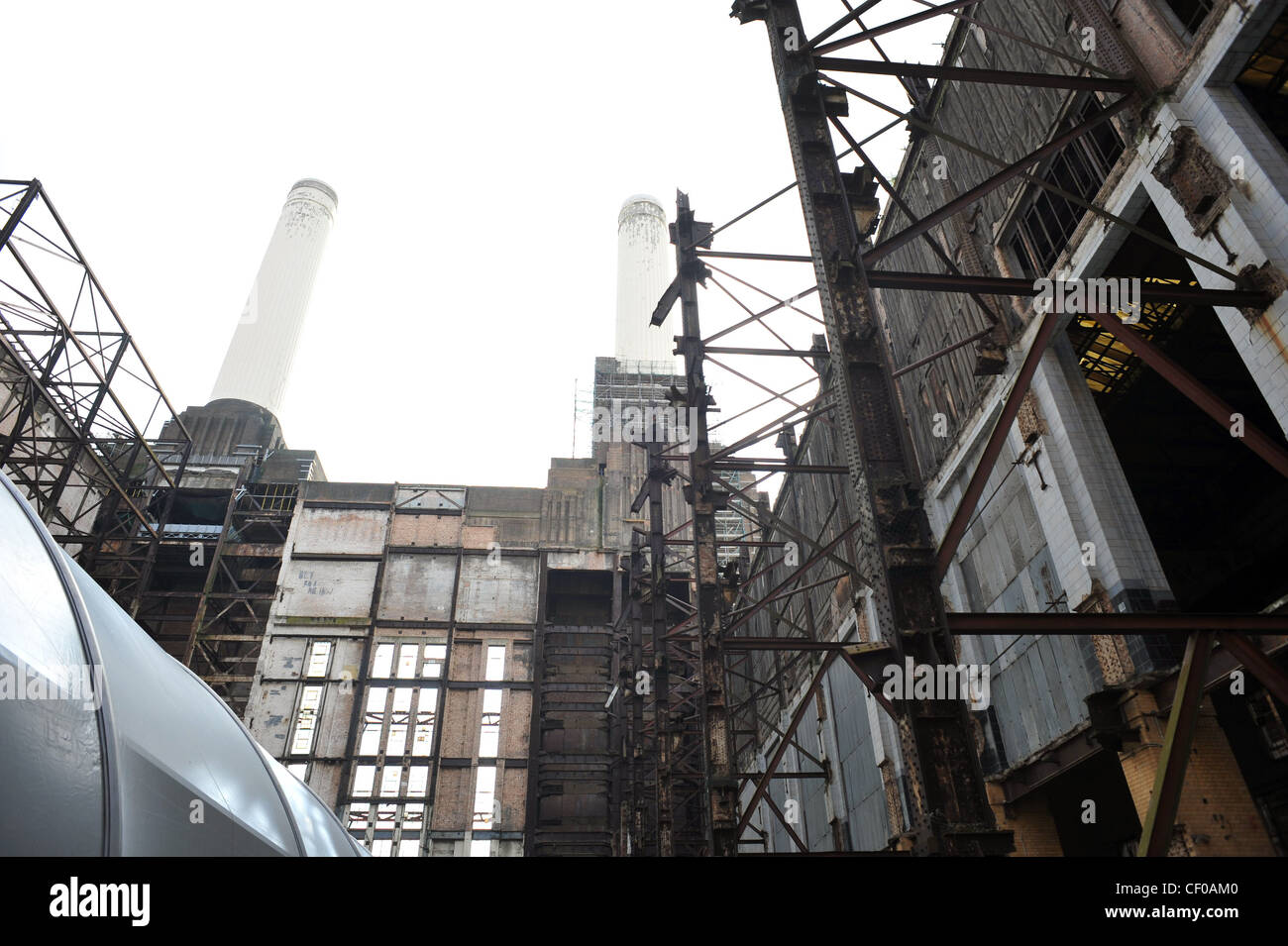 inside view of battersea power station Stock Photo - Alamy