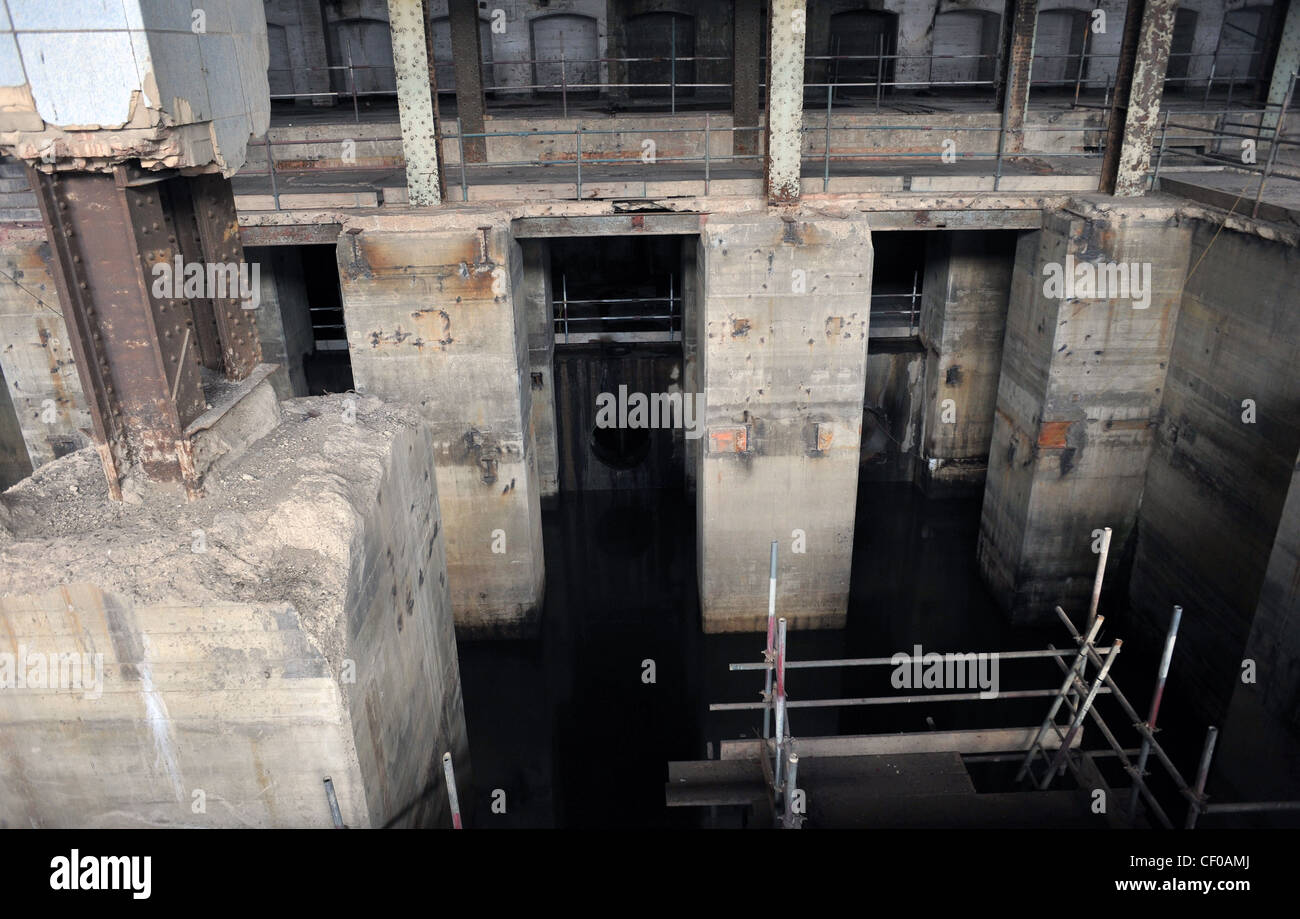 inside view of battersea power station Stock Photo - Alamy