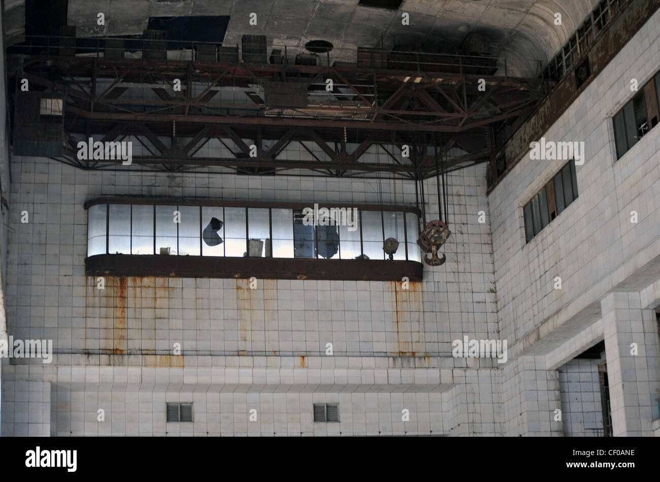 inside view of battersea power station Stock Photo - Alamy