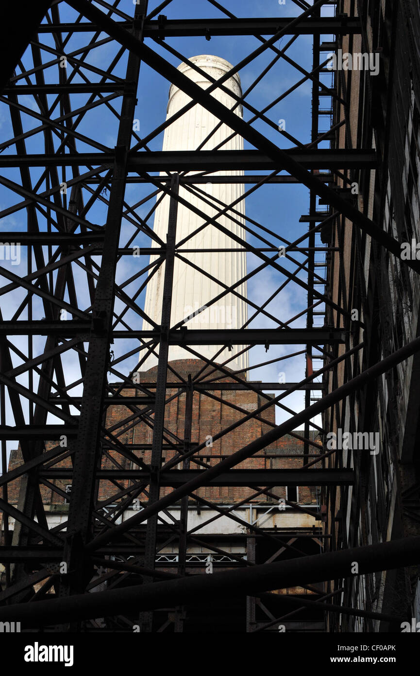 inside view of battersea power station Stock Photo - Alamy