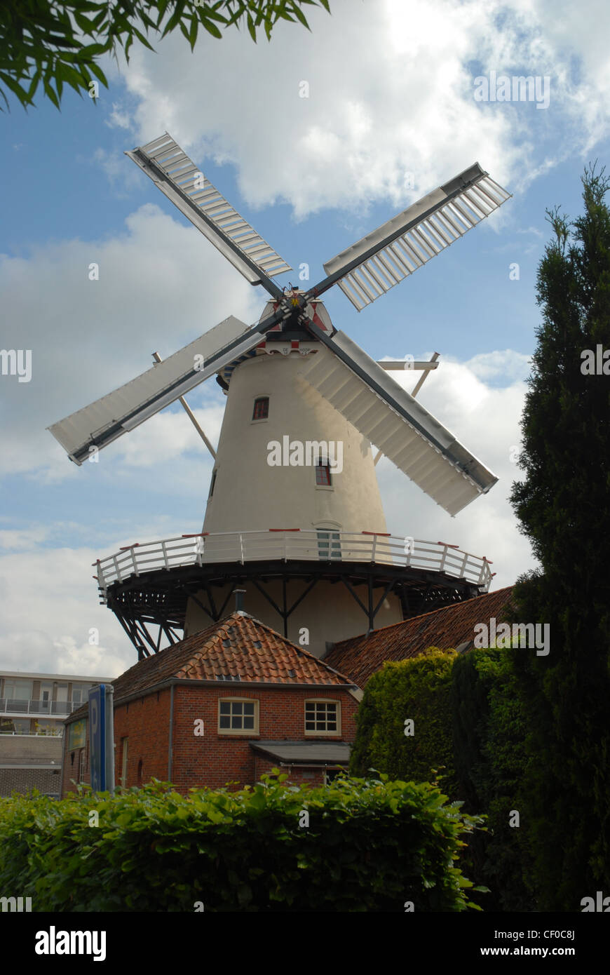 Windmill, Harem, Holland Stock Photo - Alamy