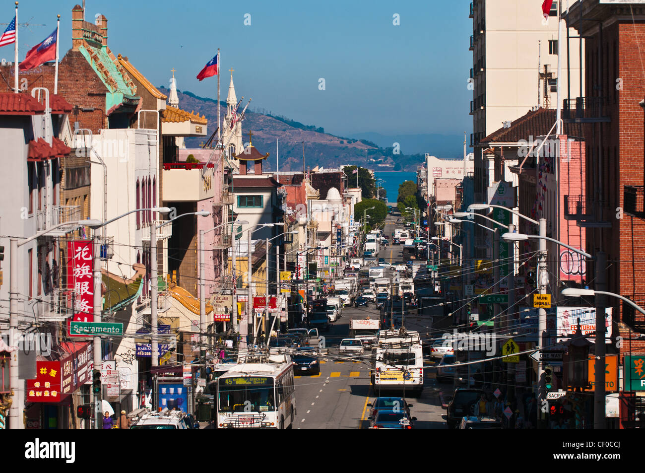California san francisco chinatown hi-res stock photography and images ...