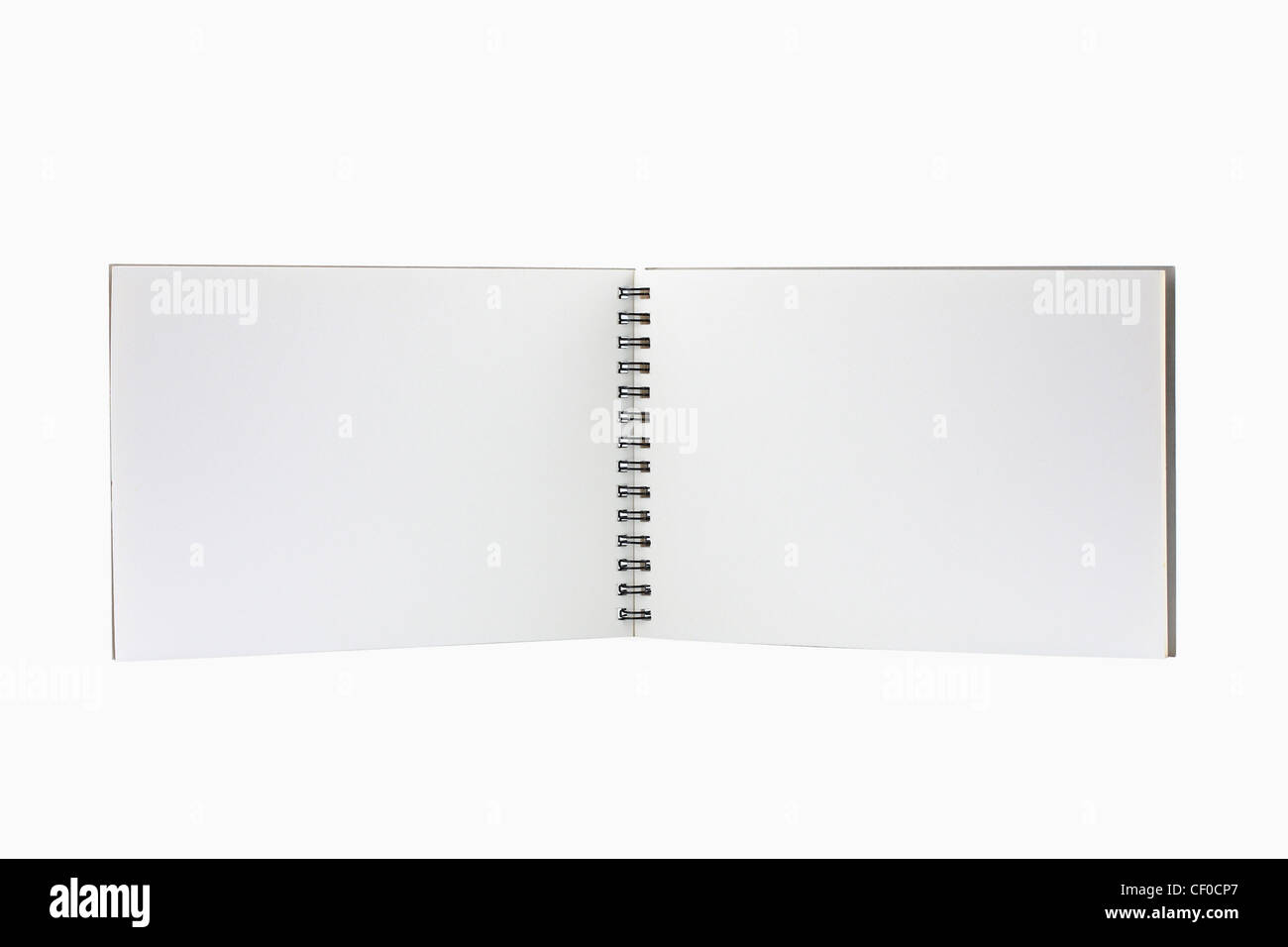 blank background. paper spiral Stock Photo - Alamy