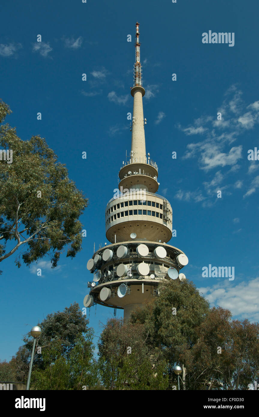 Black Mountain Tower Canberra Australia Stock Photo - Alamy