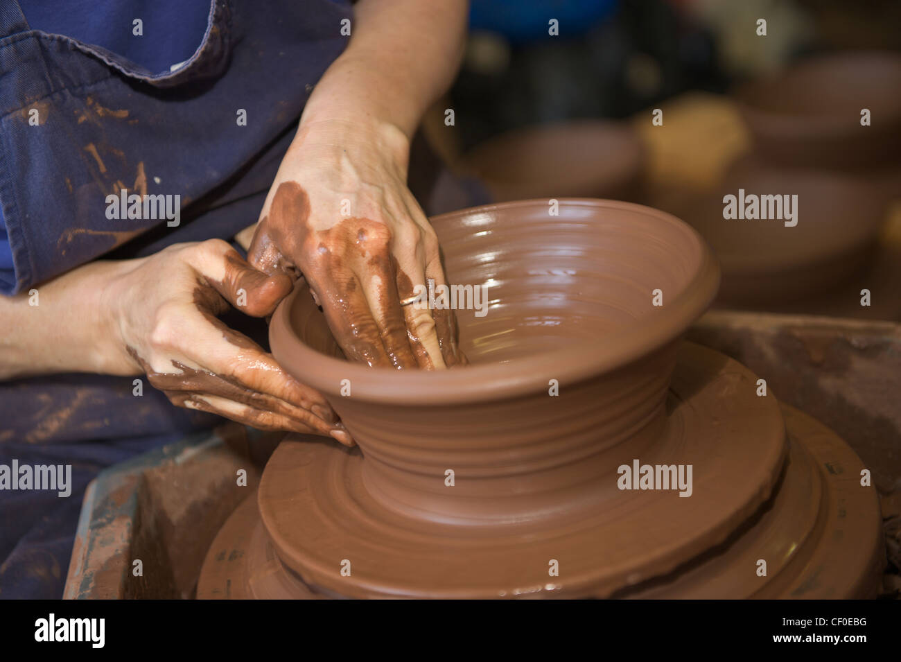 Ceramic artists workspace hi-res stock photography and images - Alamy