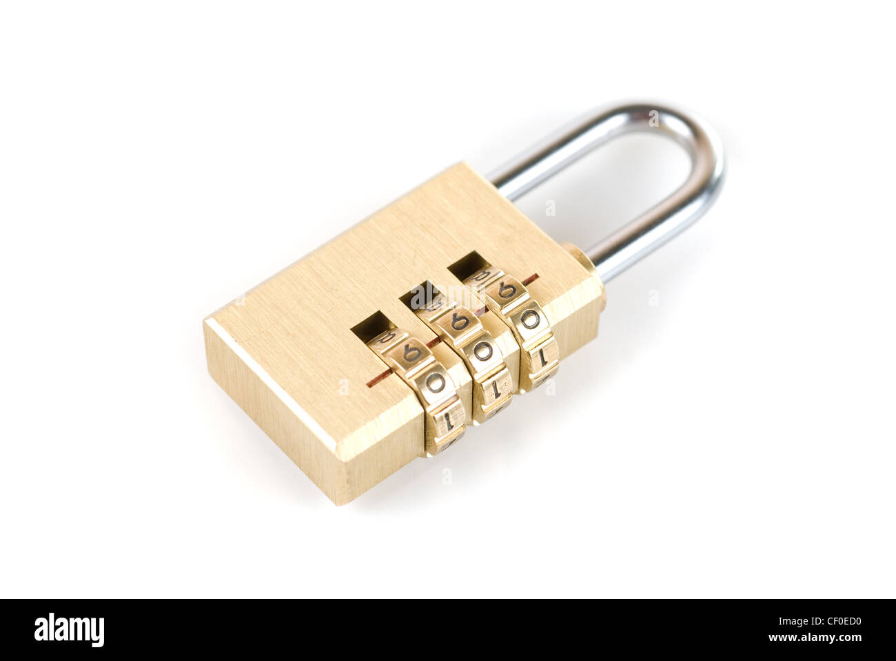 Close-up combination padlock isolated on white background Stock Photo ...