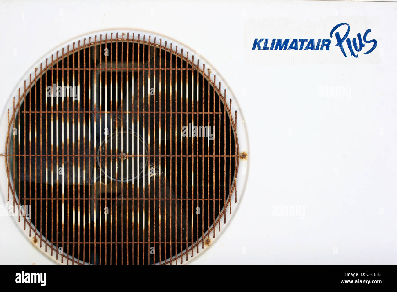 Airconditionning appliance closeup in greece Stock Photo - Alamy