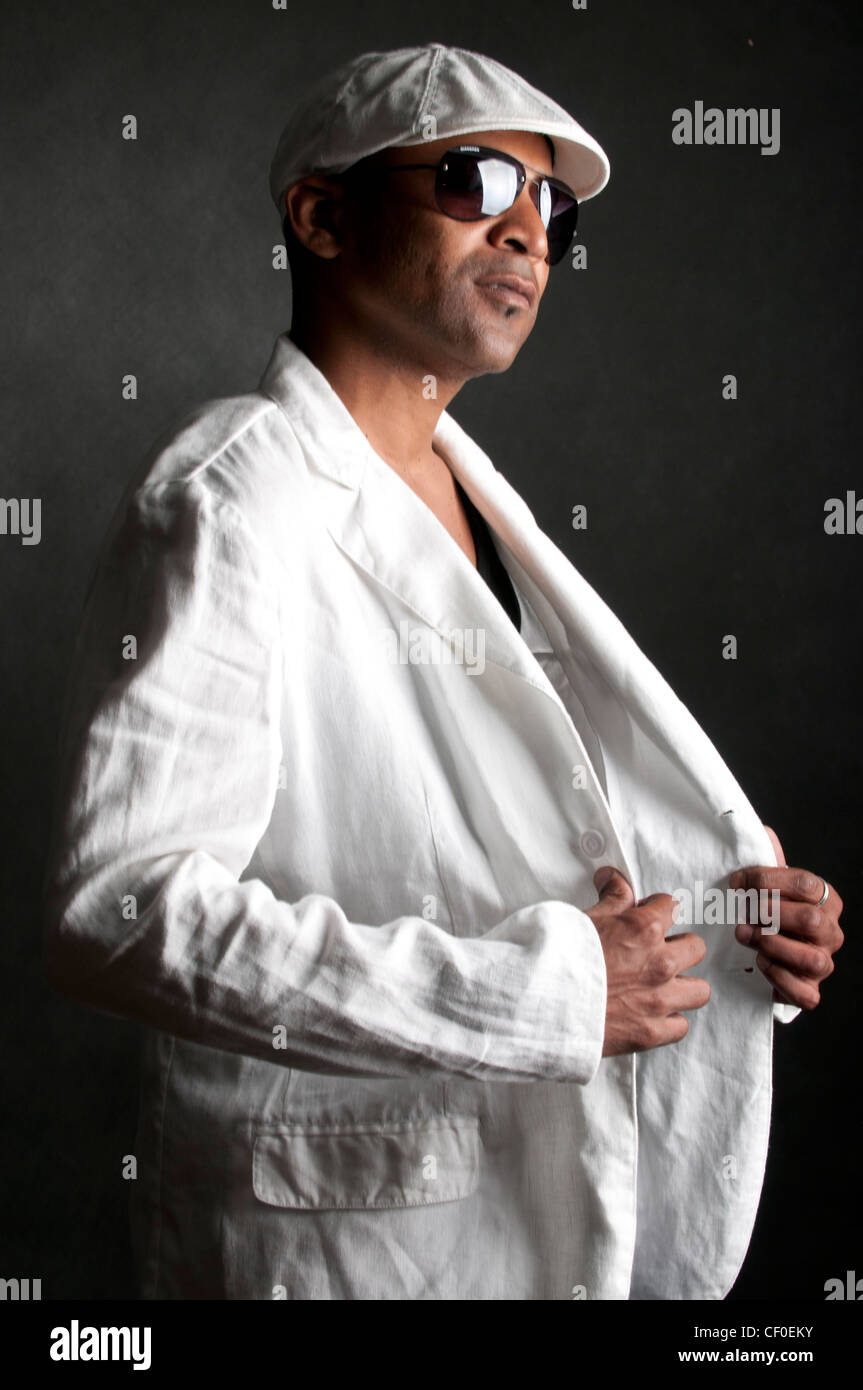 Cool looking african (cubano) young man Stock Photo - Alamy