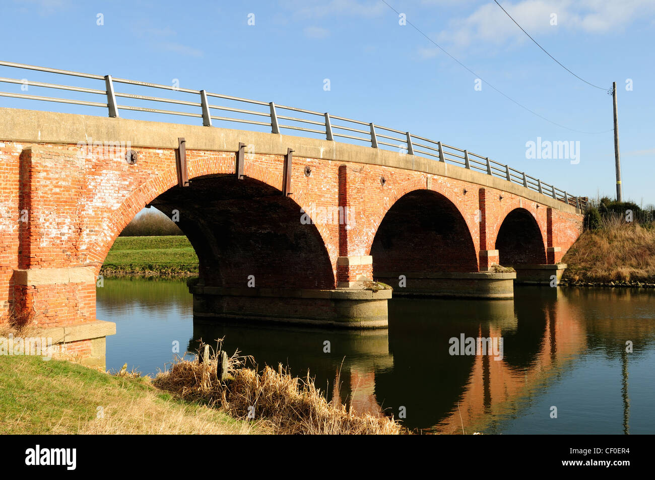 Tattershall Old Bridge.Tattershall Village and the River Witham ...