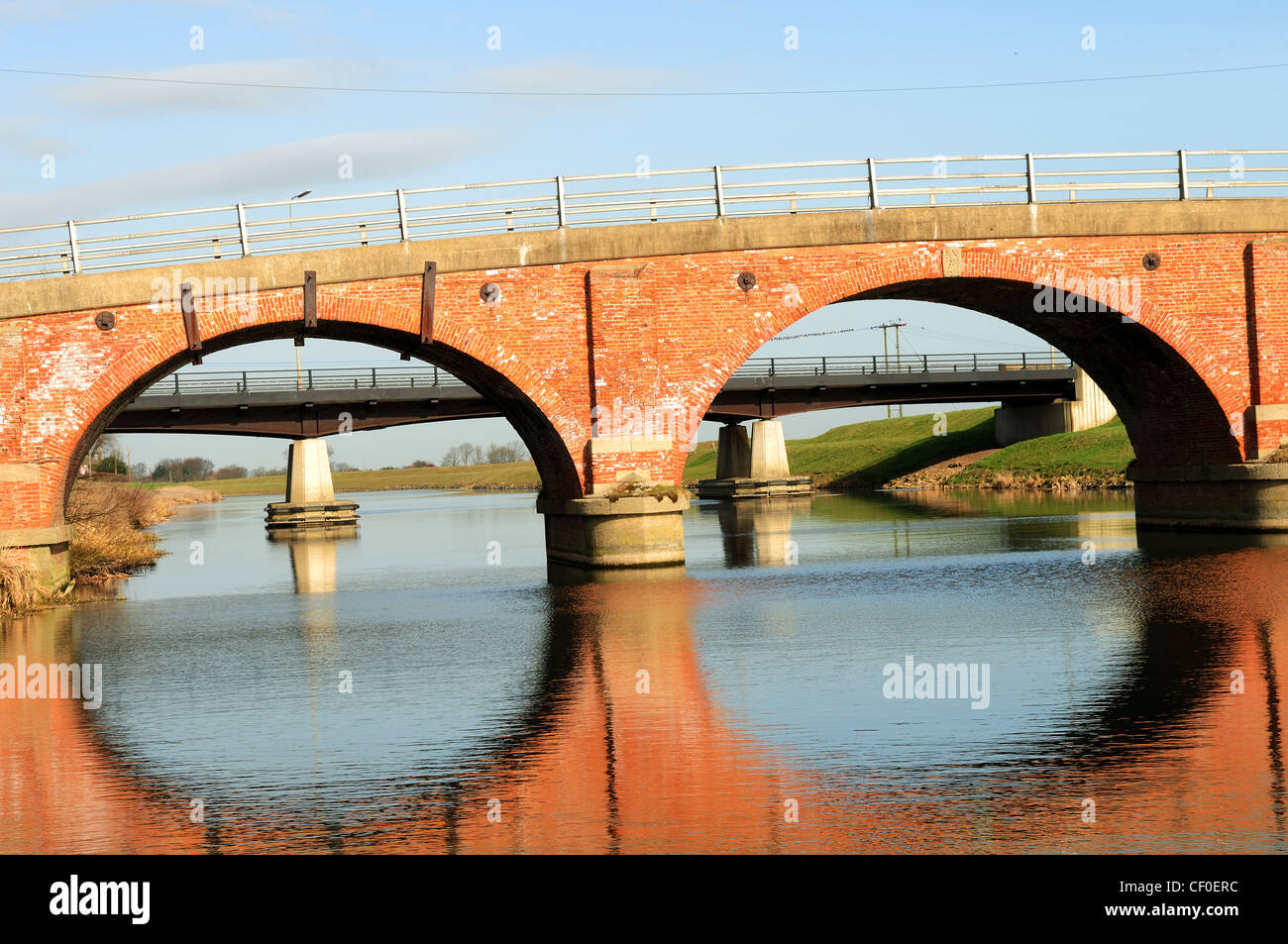 Tattershall Old Bridge.Tattershall Village and the River Witham ...