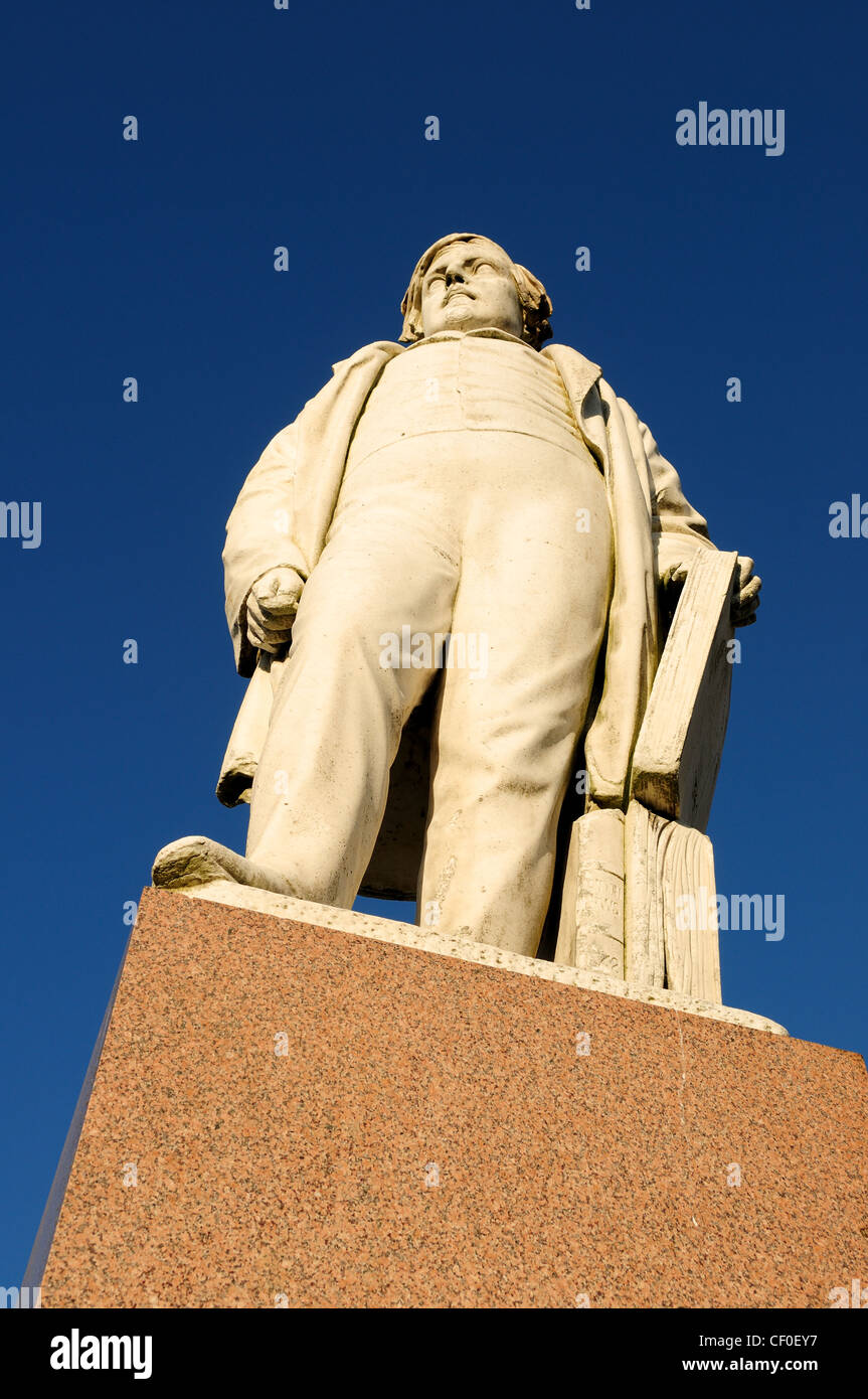 The stump and statue of herbert ingram hi-res stock photography and ...