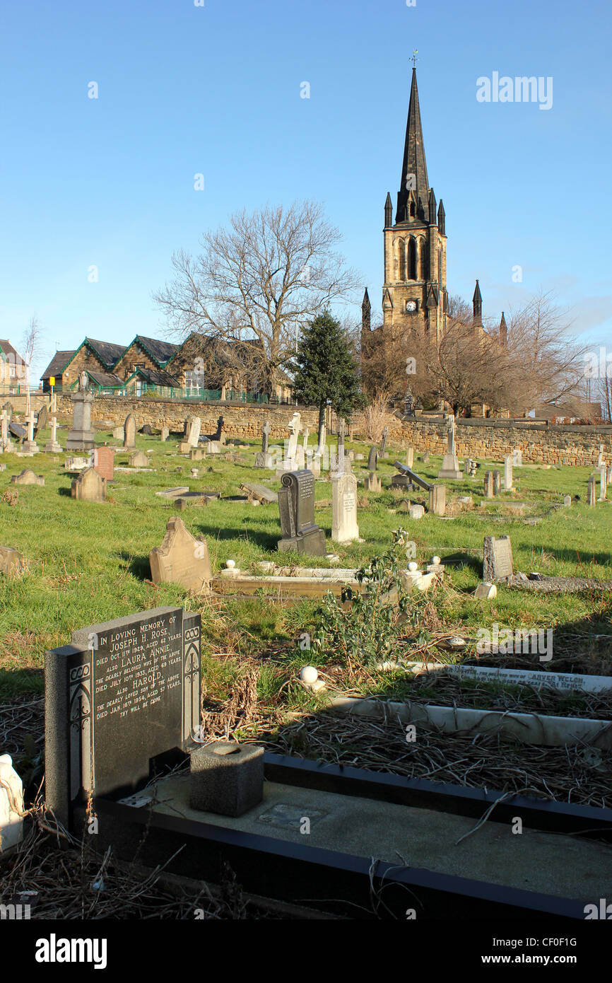Holy Trinity Parish Church, Elsecar, Barnsley. South Yorkshire. Feb ...