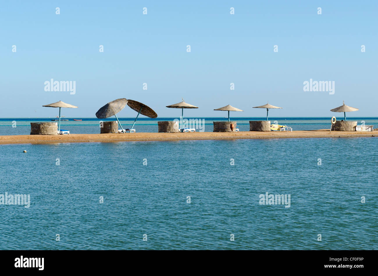 Luxury beach in El Gouna, Red sea, Egypt Stock Photo - Alamy