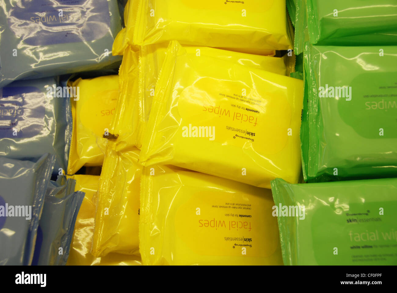Yellow plastic packets hi-res stock photography and images - Alamy