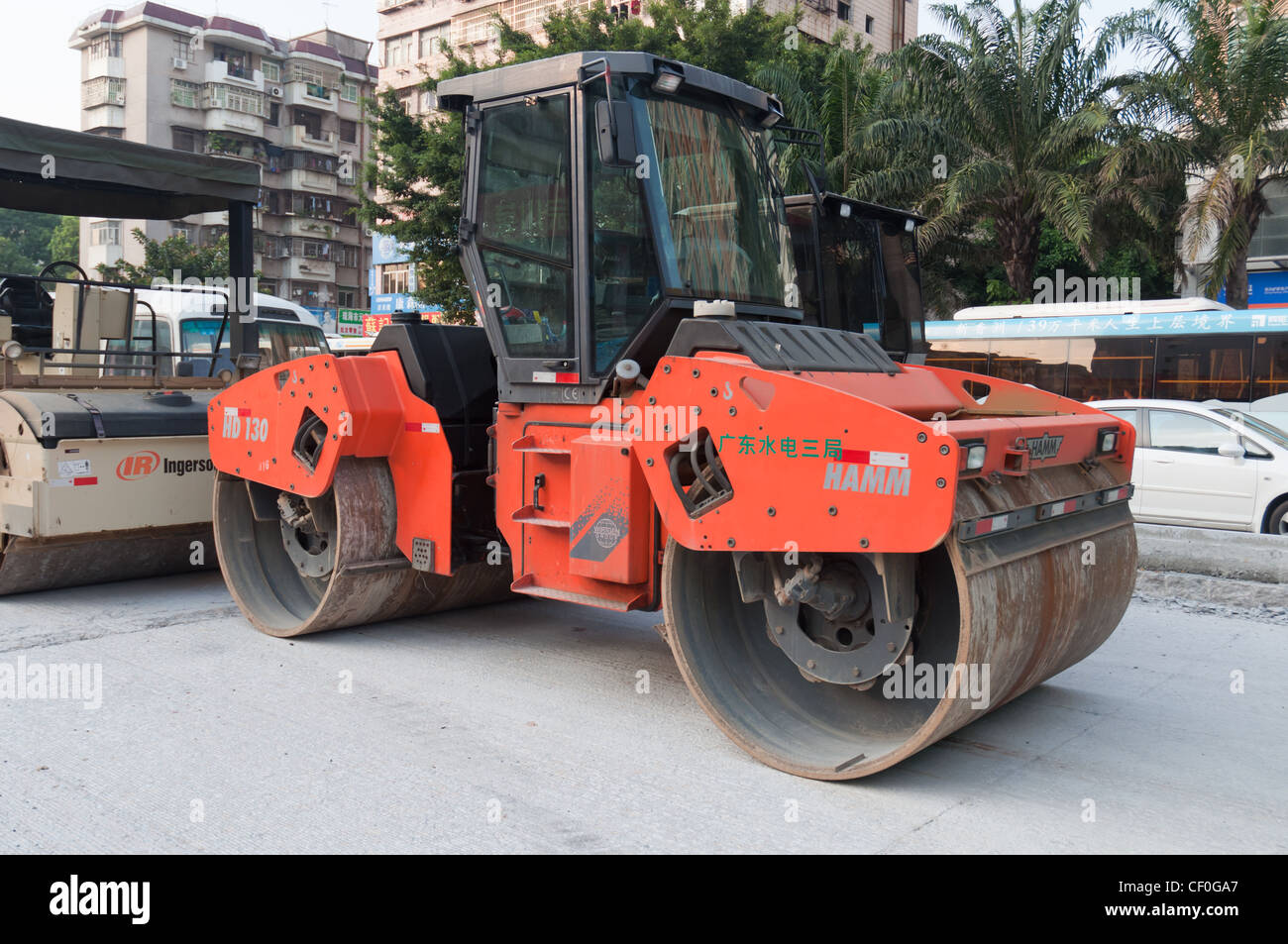Roller tractor hi-res stock photography and images - Alamy