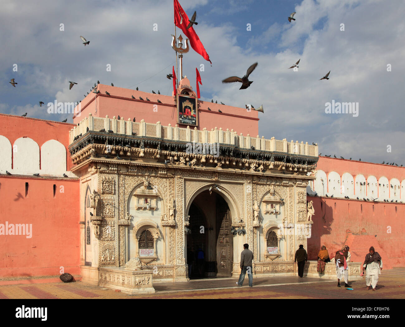 India, Rajasthan, Deshnok, Karni Mata Temple Stock Photo - Alamy