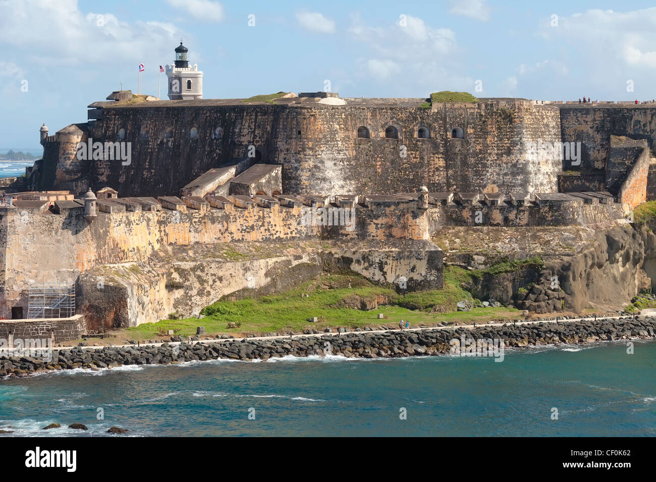 Fort San Felipe del Morro in San Juan, Puerto Rico Stock Photo - Alamy