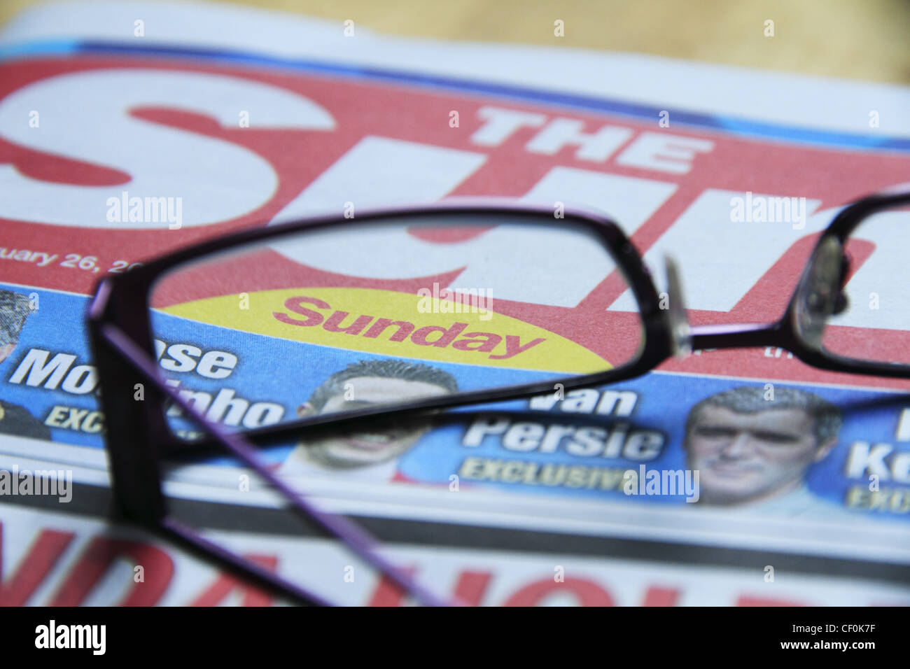 The first edition of the Sunday Sun newspaper news paper released on ...