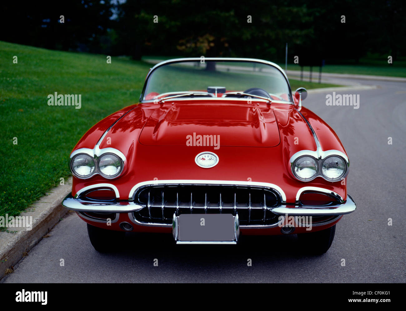 1958 corvette hi-res stock photography and images - Alamy