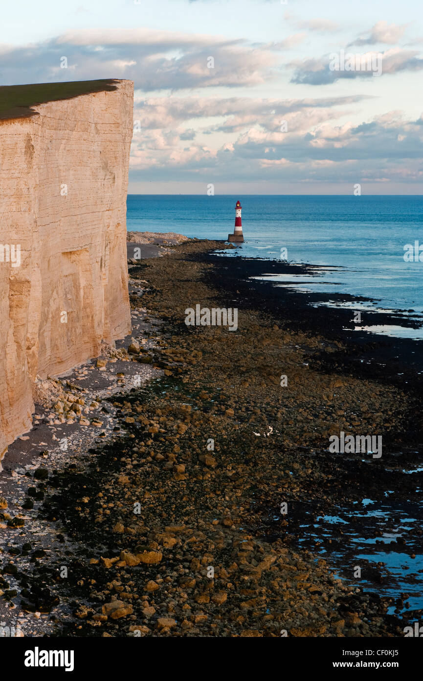 The white cliffs of Beachy Head Stock Photo - Alamy