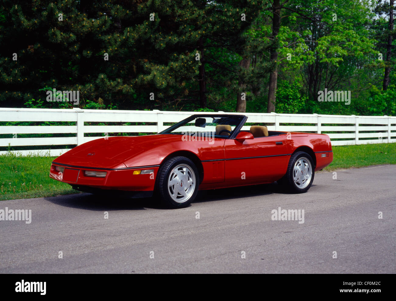 1989 Chevrolet Corvette Stock Photo - Alamy