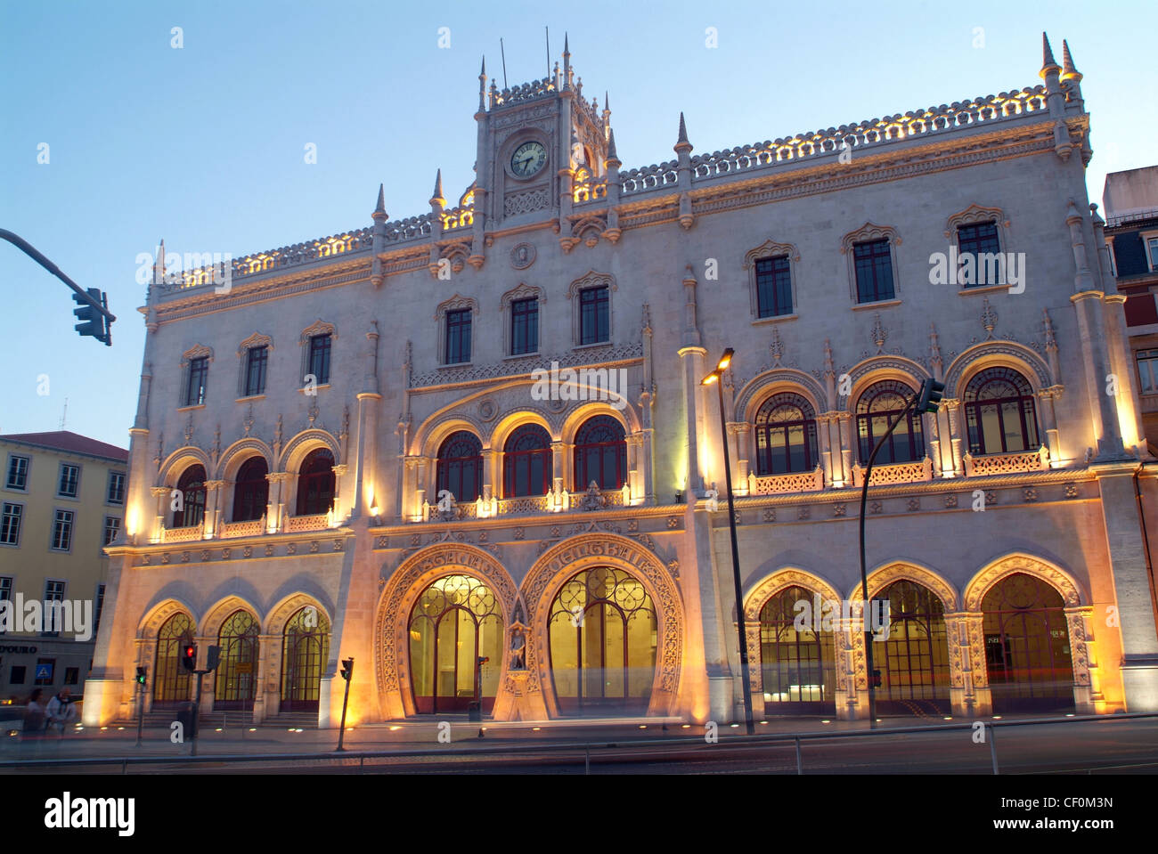 Rossio Station, Praca Dom Pedro IV, Rossio Square, Lisbon, Portugal ...
