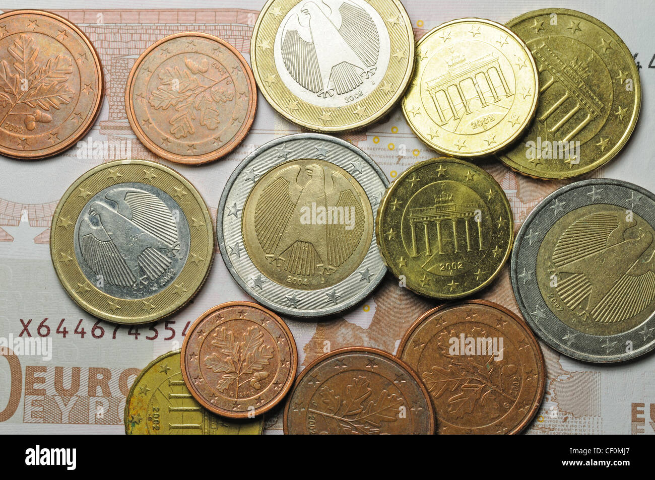 German euro coin hi-res stock photography and images - Alamy