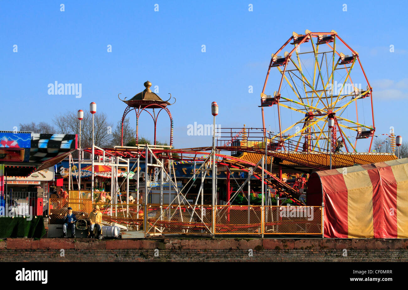 Static Funfair at Stourport On Severn, Worcestershire, England, Europe ...