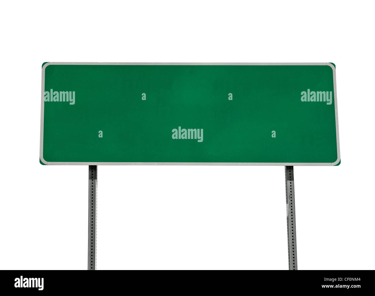 Green post sign Cut Out Stock Images & Pictures - Alamy