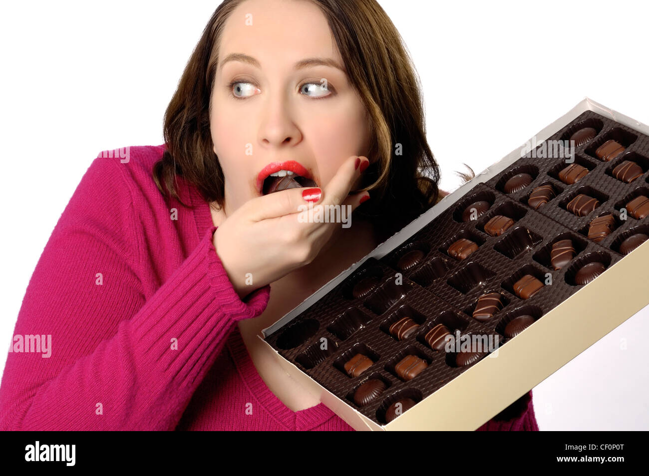 Indulging chocolate hi-res stock photography and images - Alamy