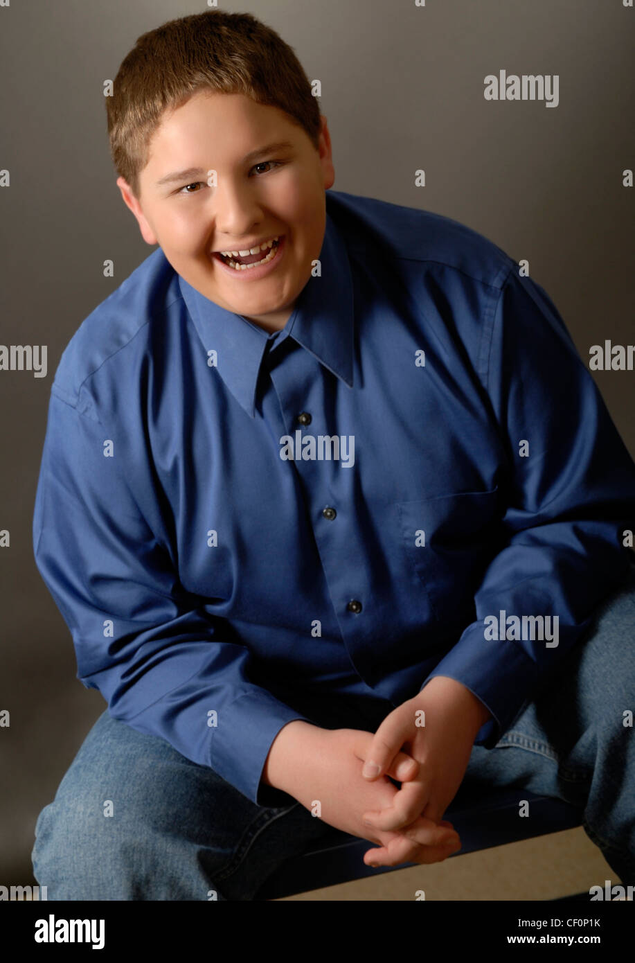 14 year old boy portrait hi-res stock photography and images - Alamy