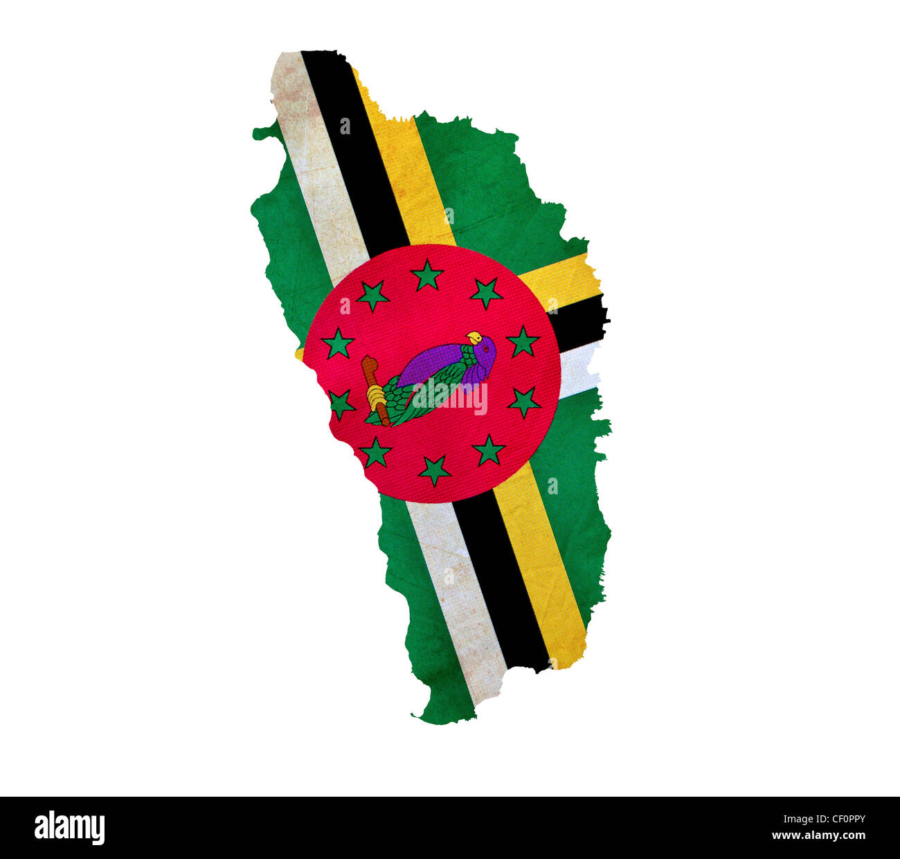 Map of dominica hi-res stock photography and images - Alamy