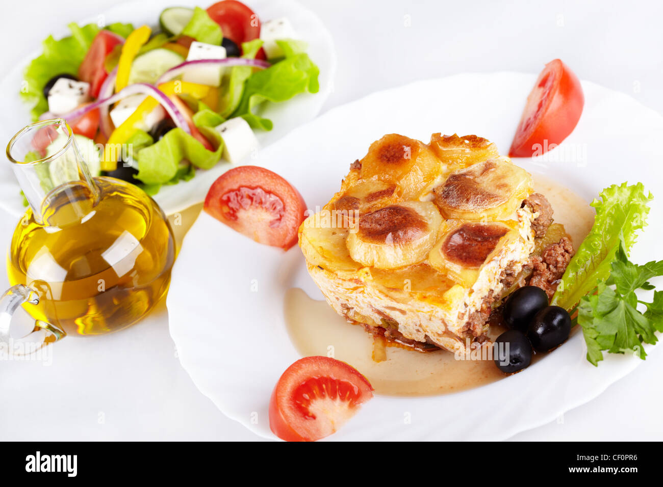 Greek lunch hi-res stock photography and images - Alamy