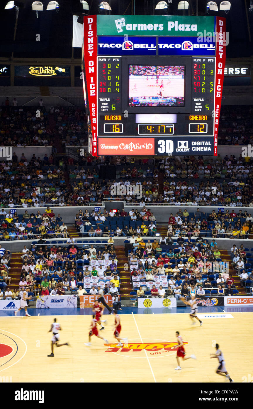 Araneta Coliseum in Quezon City, Metro Manila, Philippines Stock Photo ...