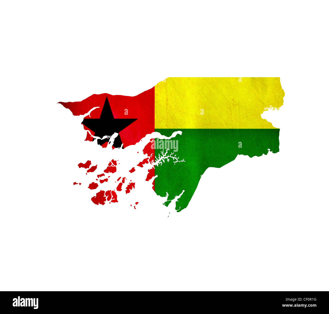 Guinea bissau digital map hi-res stock photography and images - Alamy