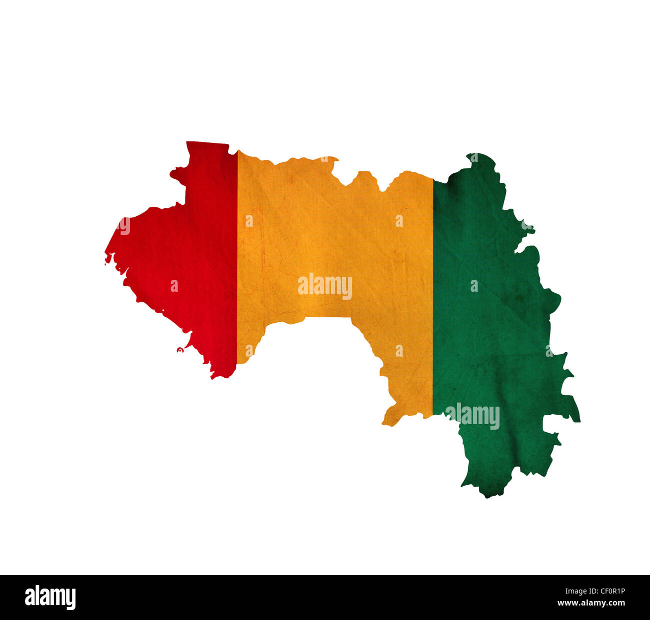 Conakry map hi-res stock photography and images - Alamy