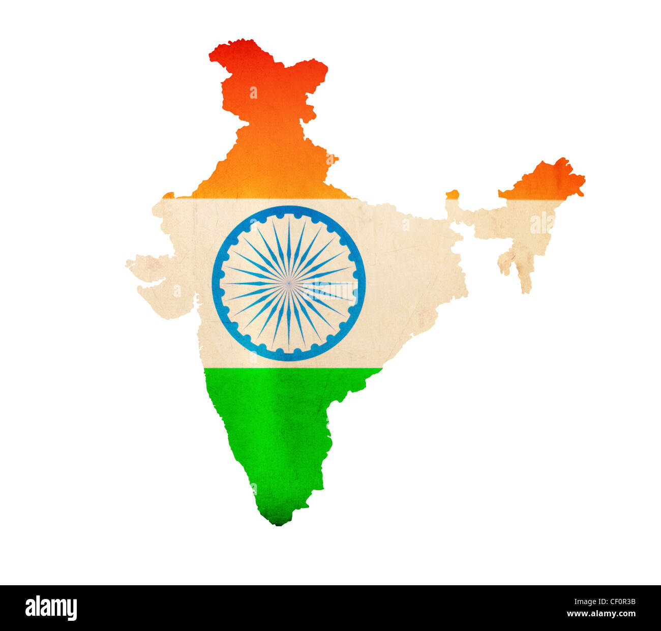 Map template india Cut Out Stock Images & Pictures - Alamy