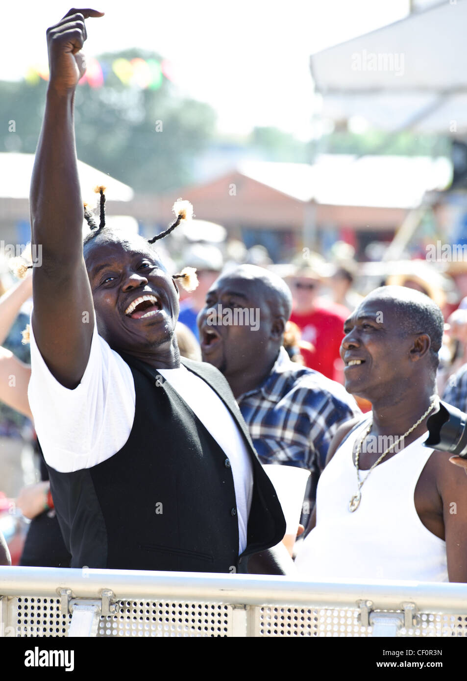 New Orleans Jazz Festival Crowd Stock Photos & New Orleans Jazz ...