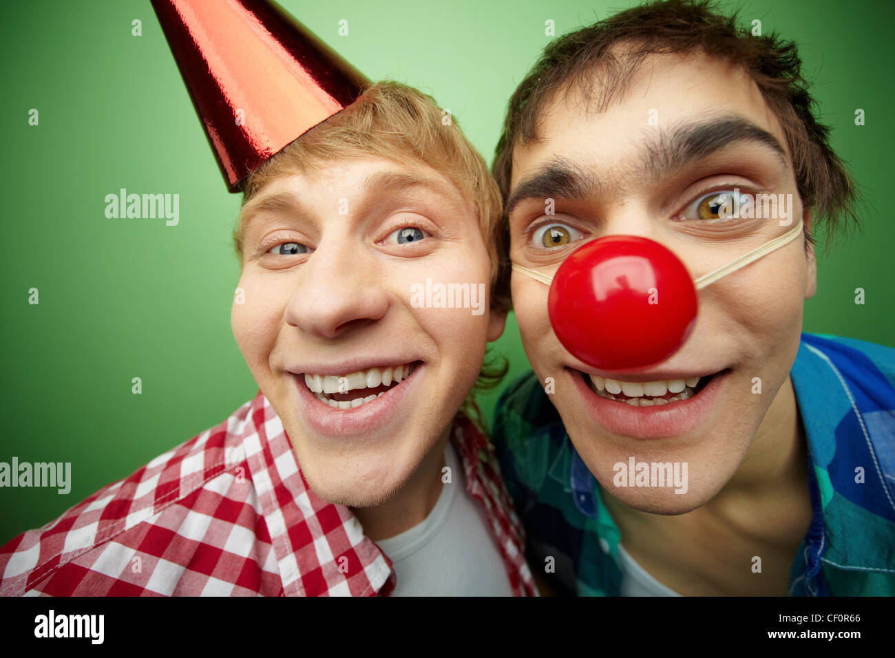 Two funny guys making faces hi-res stock photography and images - Alamy